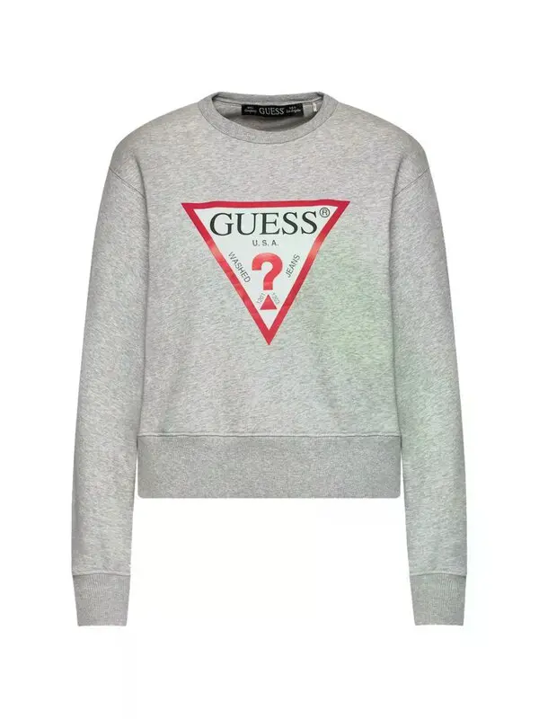 Guess Graphic-print Sweatshirt - Grey
