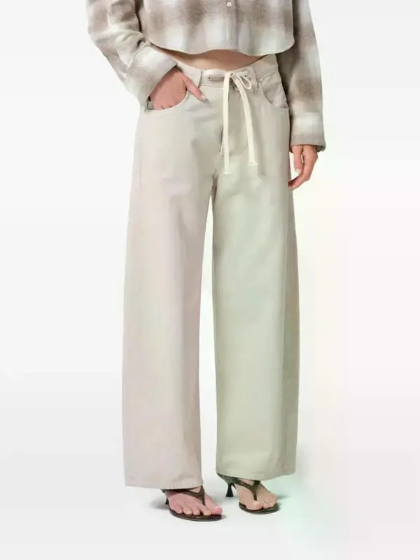 Citizens Of Humanity Brynn Drawstring-waist Jeans - Neutrals