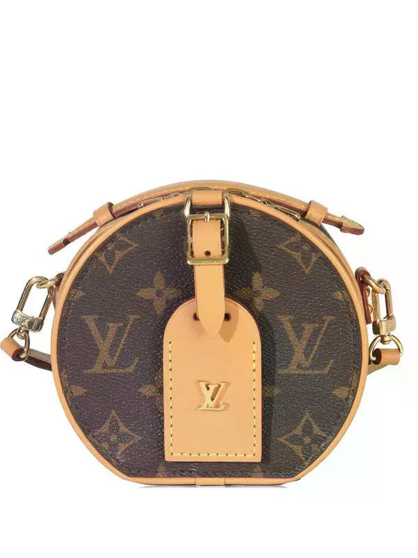 LOUIS VUITTON Monogram Boite Chapeau Shoulder Bag - Brown