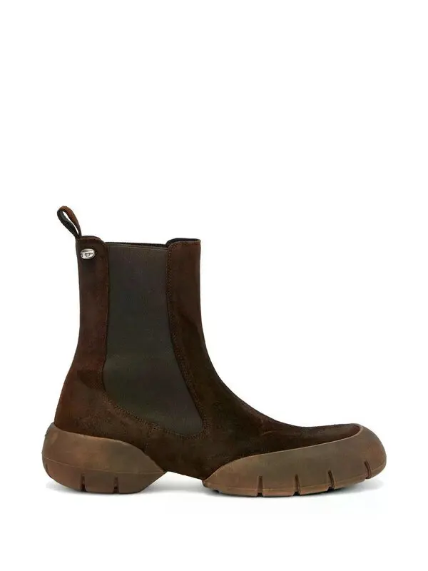 DIESEL® D-mathieu Suede Chelsea Boots - Brown