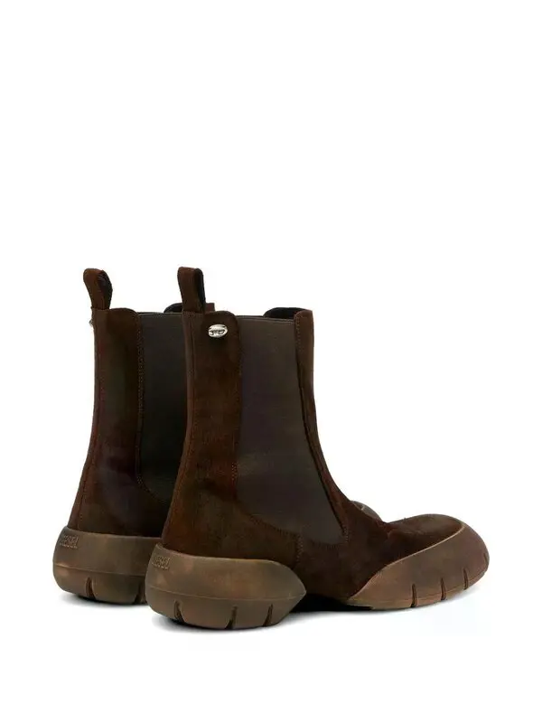 DIESEL® D-mathieu Suede Chelsea Boots - Brown