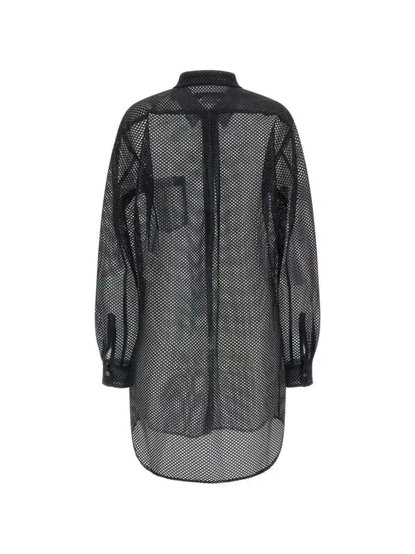 Comme Des Garçons Mesh Long Shirt