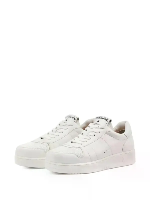 Patrizia Pepe Perforated Leather Sneakers