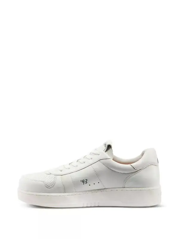 Patrizia Pepe Perforated Leather Sneakers