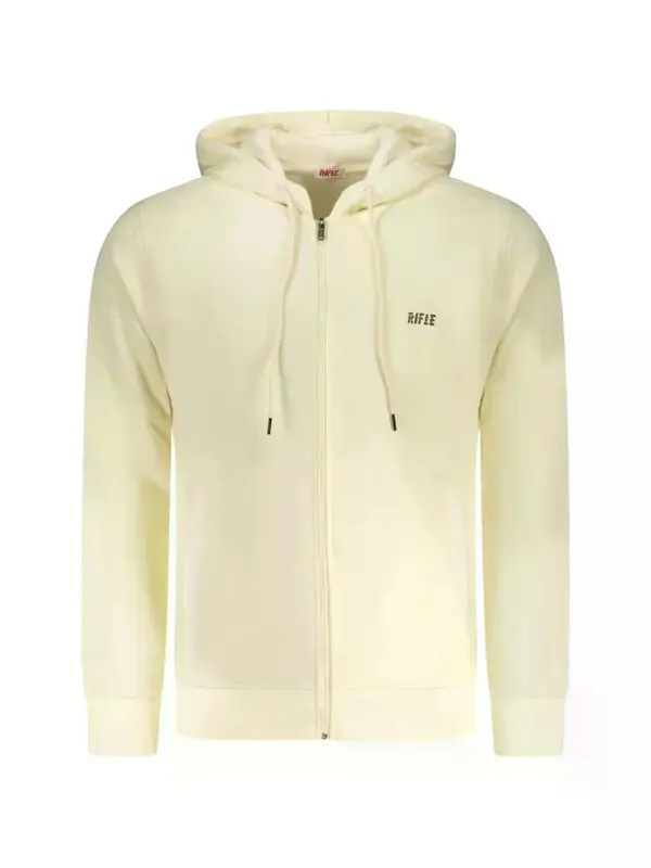 RIFLE Logo-print Zip-up Hoodie
