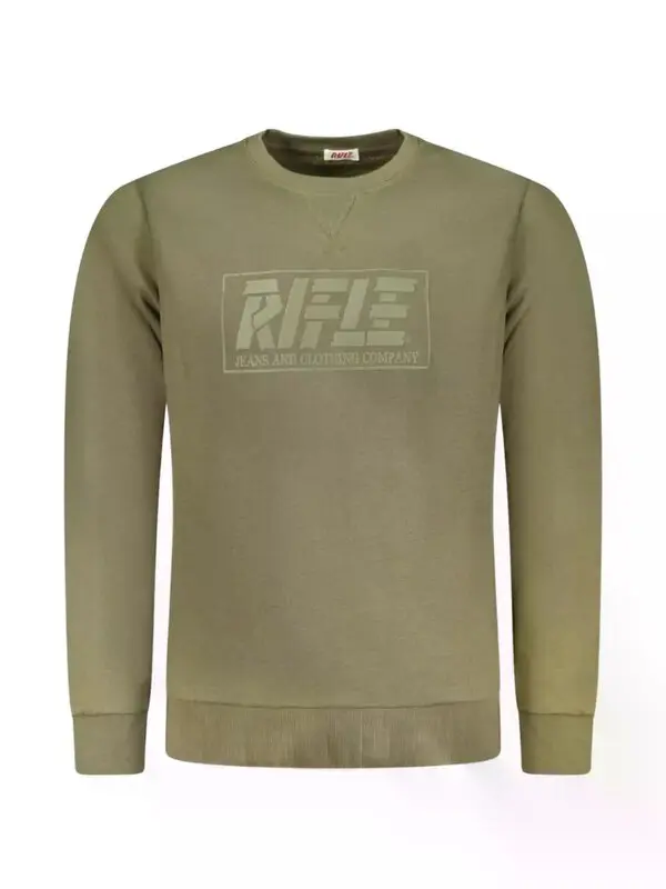 RIFLE Logo-print Crewneck Sweatshirt
