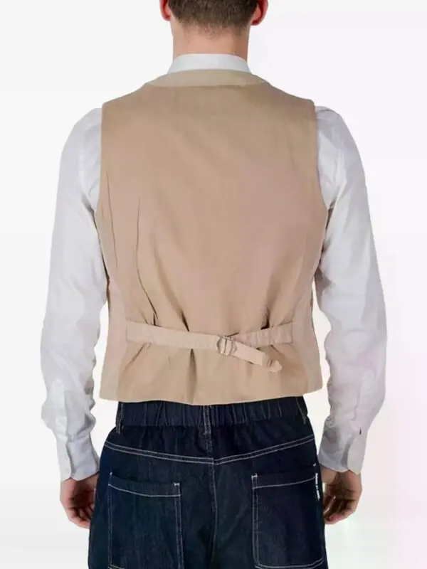 GIANNI LUPO Button-front Waistcoat