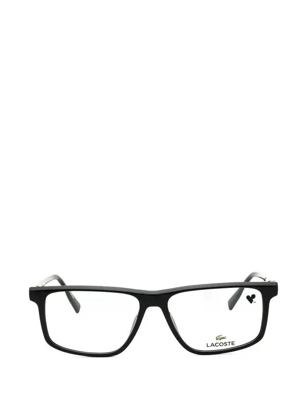 Lacoste Square Frame Eyeglasses - Black