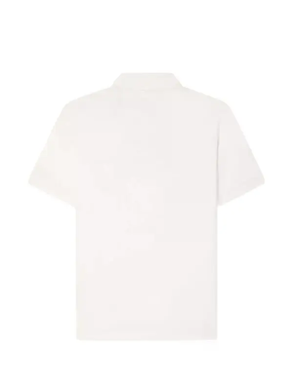 Armani Exchange Logo-patch Polo Shirt - Neutrals