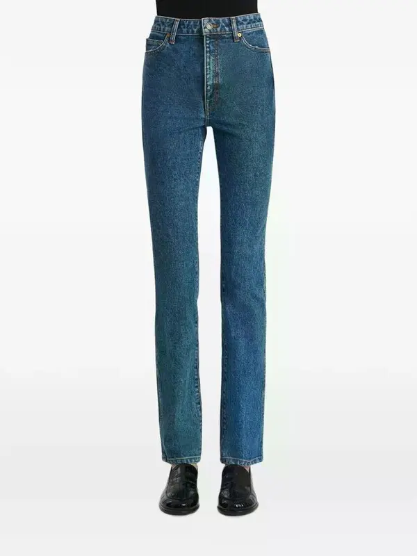 Khaite Daria Straight-leg Jeans