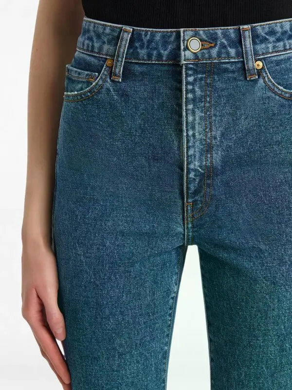 Khaite Daria Straight-leg Jeans