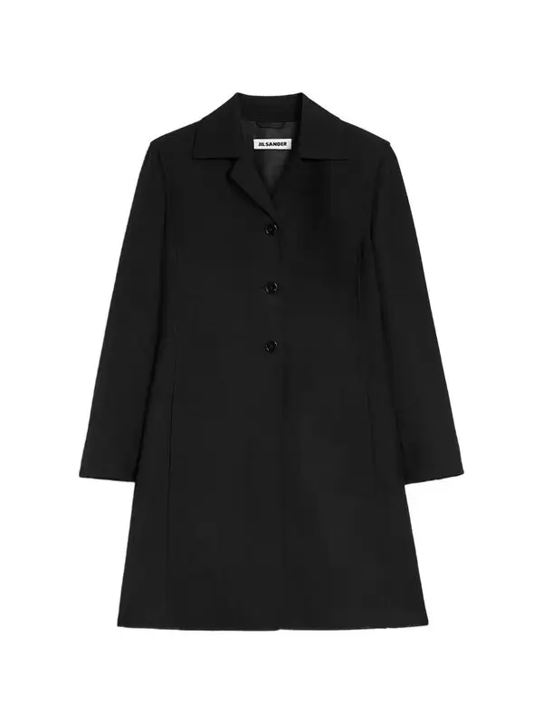 JIL SANDER Twill Coat