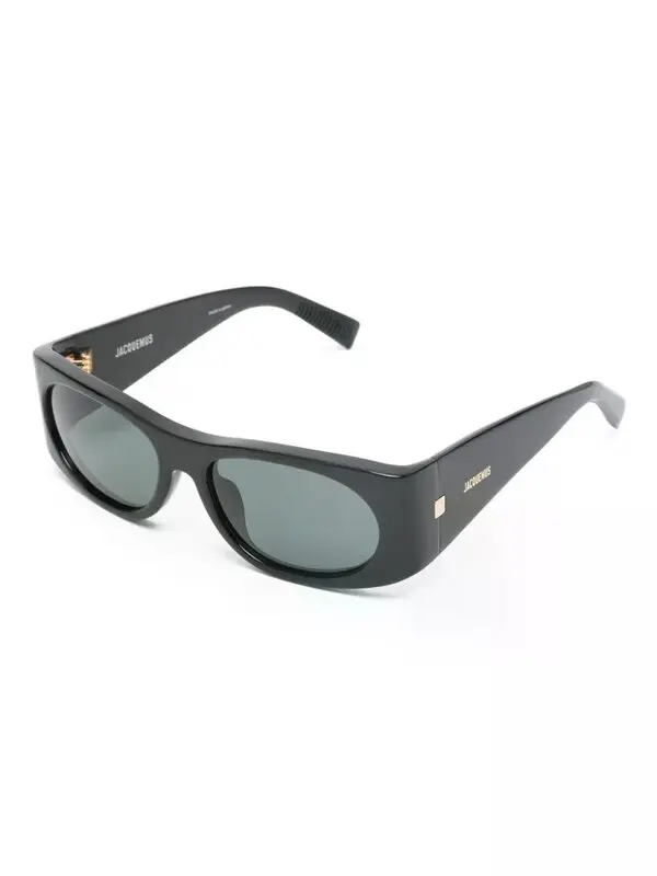 Jacquemus Square-frame Sunglasses - Black