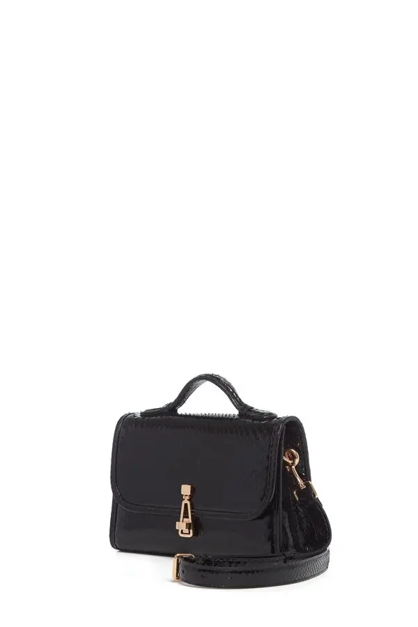 Gabriela Hearst Small Leonora Flap Bag In Snakeskin