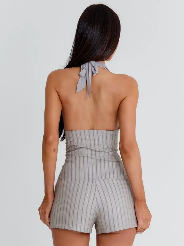 OUTCAST Ariyah Striped Shorts