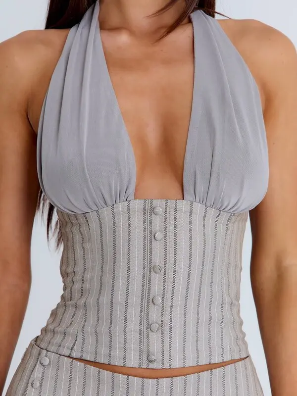 OUTCAST Ariyah Corset-inspired Top