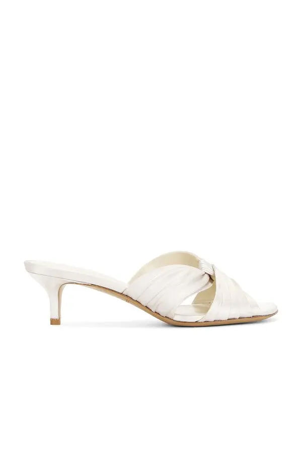 Le Monde Beryl Antonia Kitten Heel Sandal - Ivory