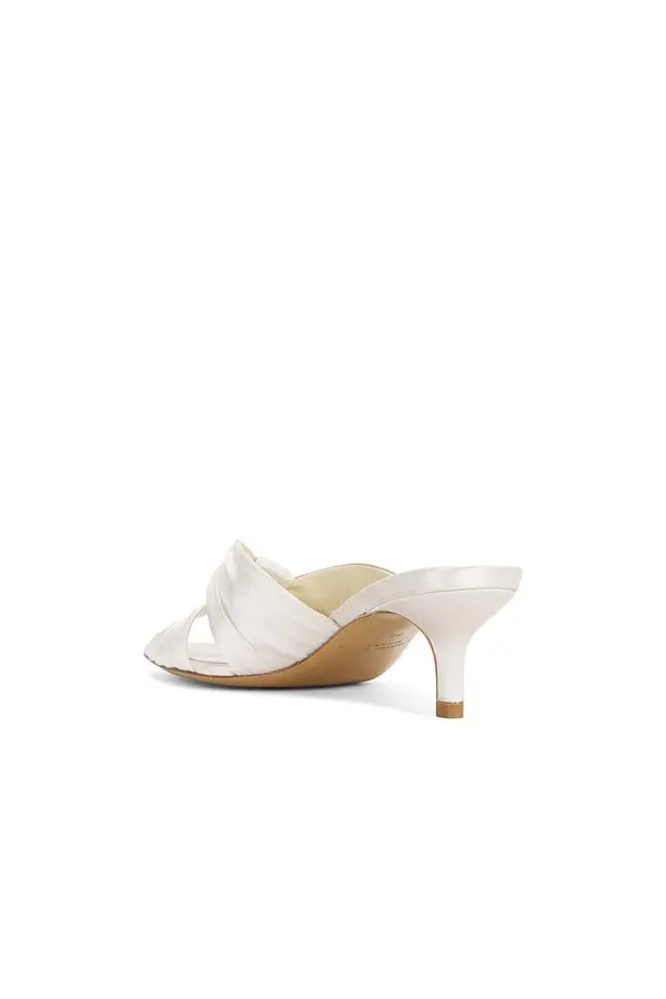 Le Monde Beryl Antonia Kitten Heel Sandal - Ivory
