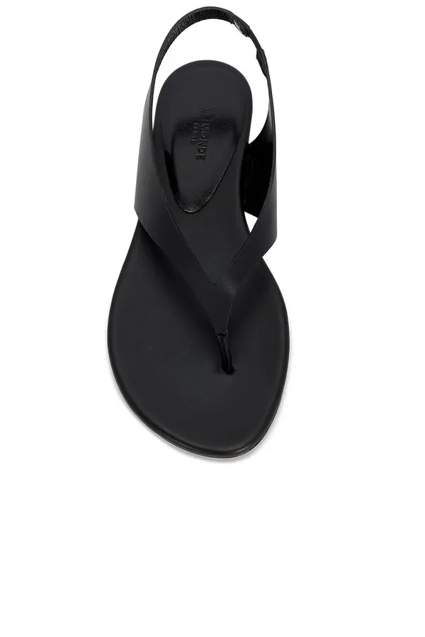 Le Monde Beryl Langley Thong Flat Sandal - Black