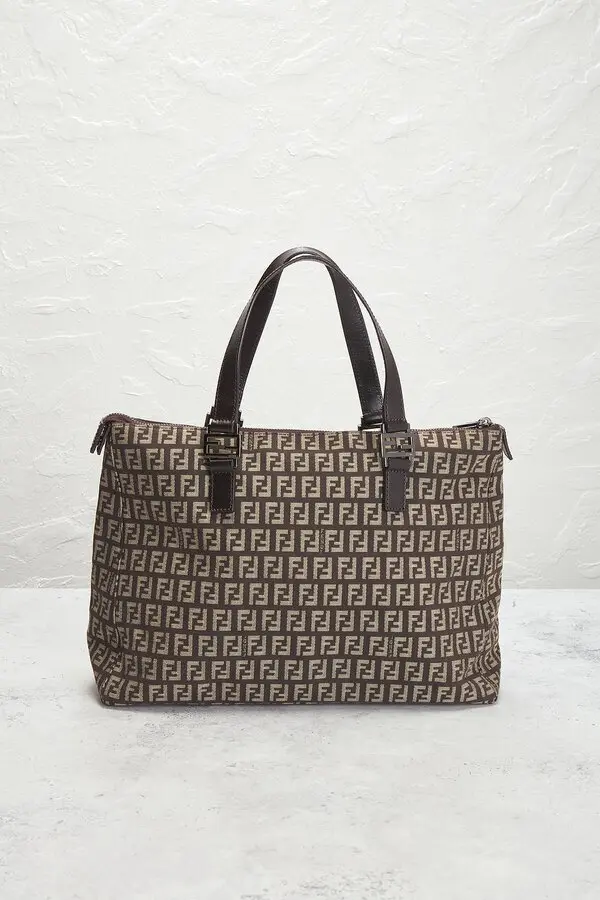 Fendi Zucchino Tote Bag