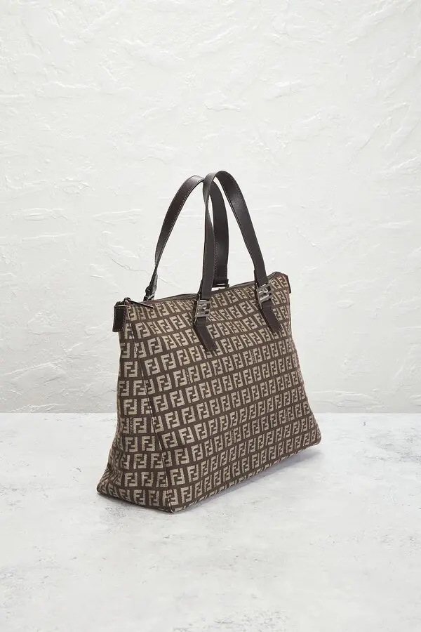 Fendi Zucchino Tote Bag