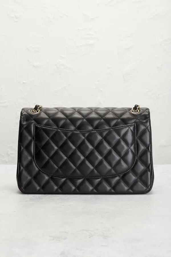Chanel Lambskin Jumbo Double Flap Bag