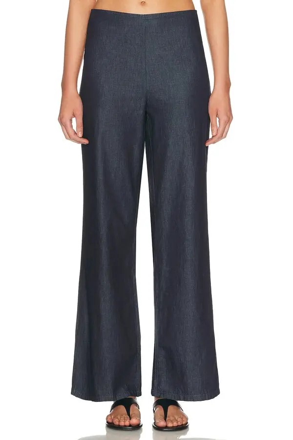SIMONMILLER Pia Chambray Pant - Indigo