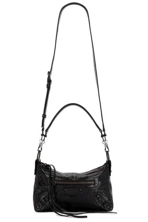 Balenciaga Le City Moto Mini Bag - Black