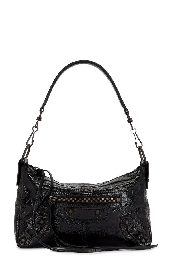 Balenciaga Le City Moto Mini Bag - Black