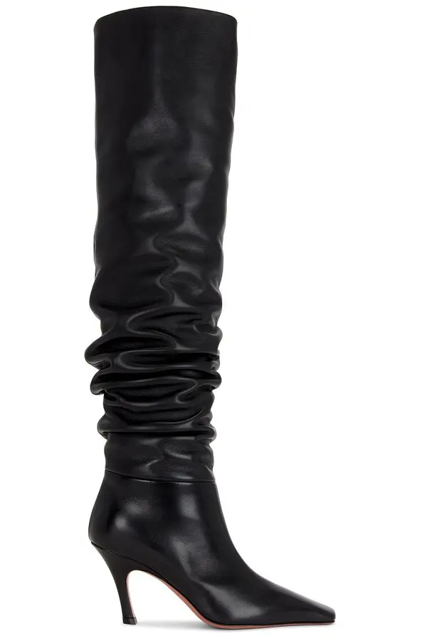 Amina Muaddi Jamie Thigh High 80 Boot