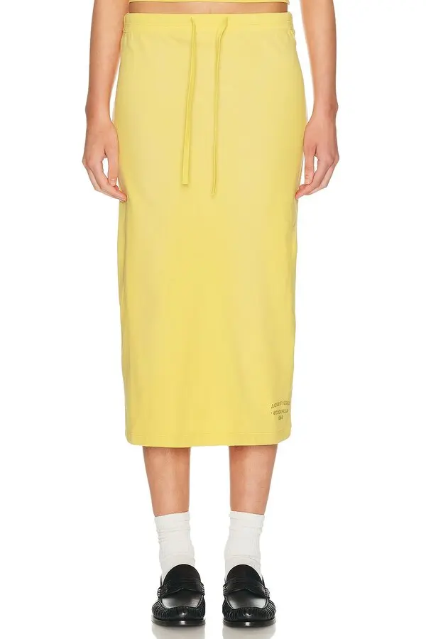 Acne Studios Edora Sunkissed Skirt - Warm Yellow