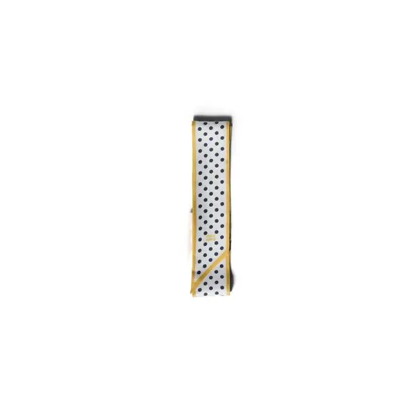 Miu Miu Printed Twill Scarf - White/navy Blue