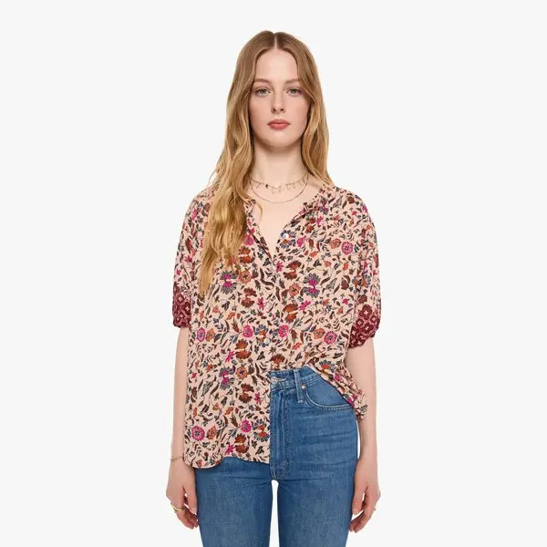 Natalie Martin Violet Top Wildflower Spice - Multi
