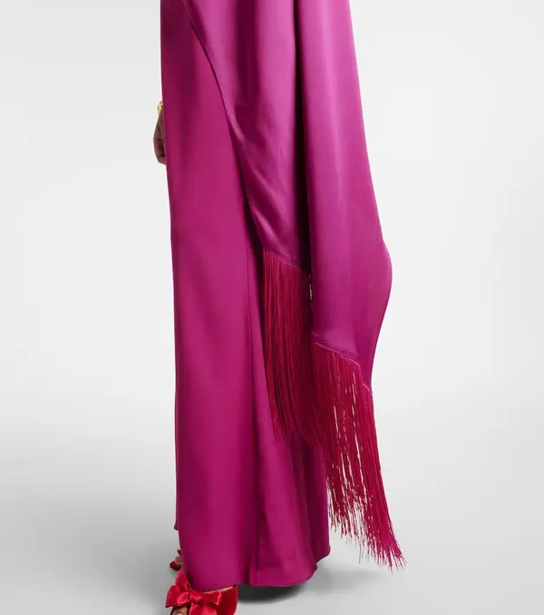 TALLER MARMO Berenson Draped Gown - Purple