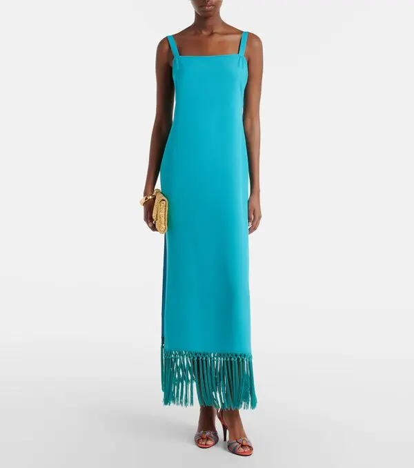 TALLER MARMO Palermo Fringed Midi Dress