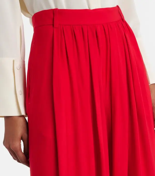 Ralph Lauren Vannesa Pleated Palazzo Pants