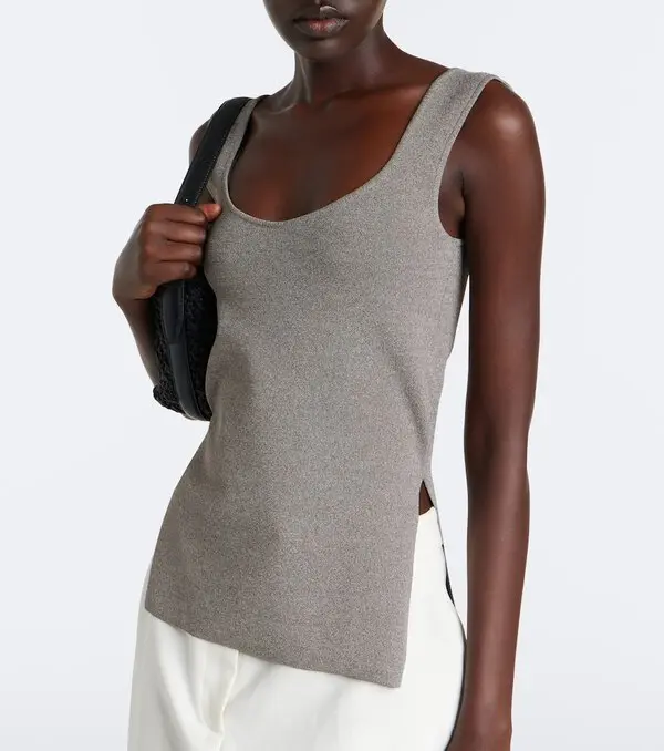 RÓHE Knitted Tank Top - Grey