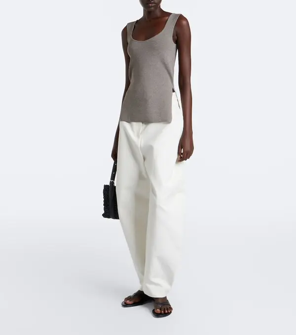 RÓHE Knitted Tank Top - Grey