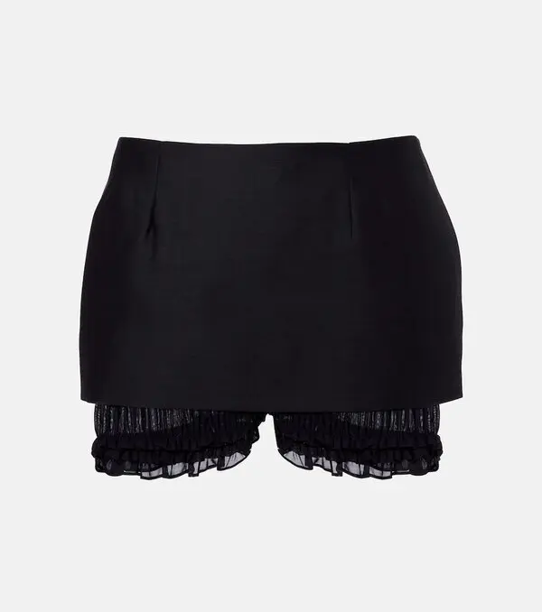 Magda Butrym Wool And Silk Skort