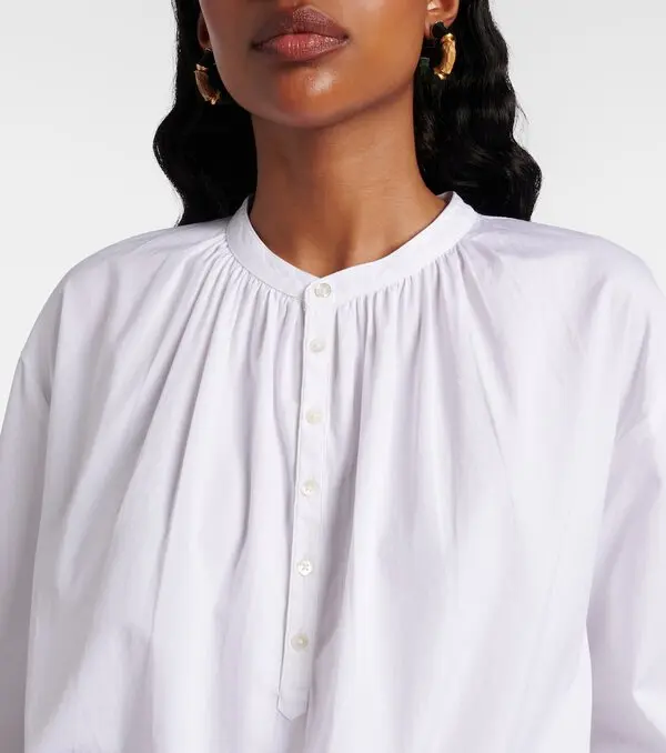 Polo Ralph Lauren Broderie Anglaise Cotton Poplin Shirt