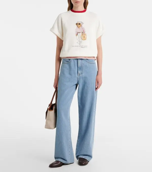 Polo Ralph Lauren Polo Bear Cotton-blend Top