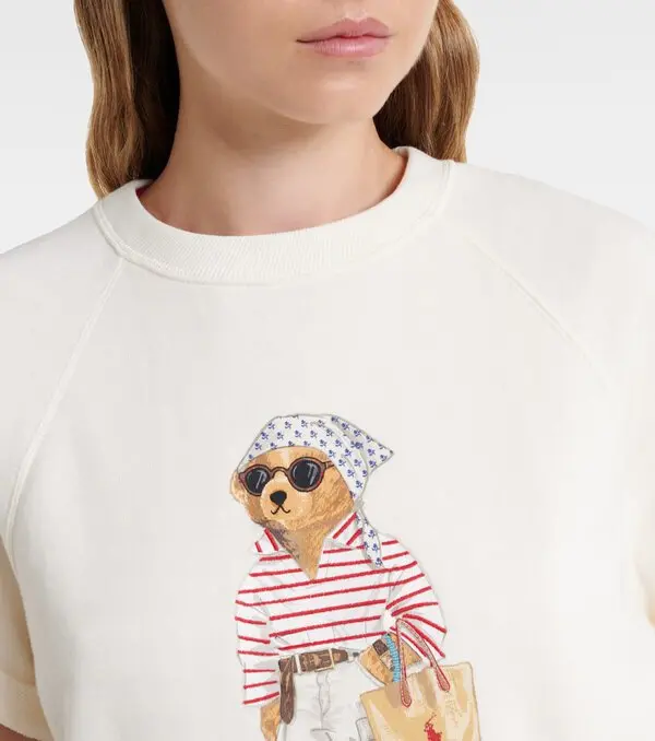 Polo Ralph Lauren Polo Bear Cotton-blend Top