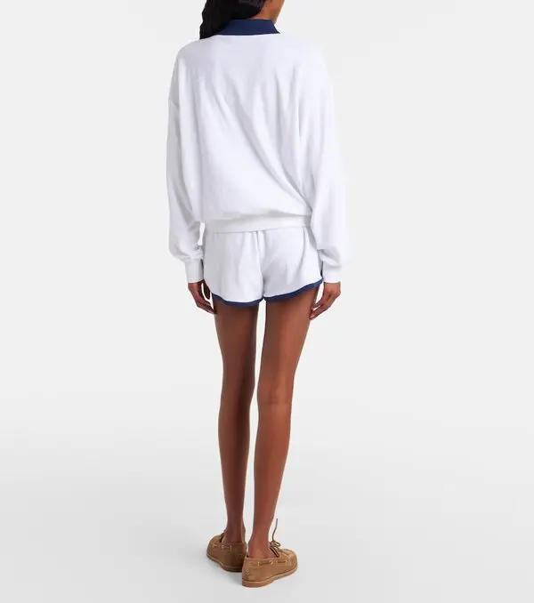 Polo Ralph Lauren Cotton-blend Terry Shorts - White
