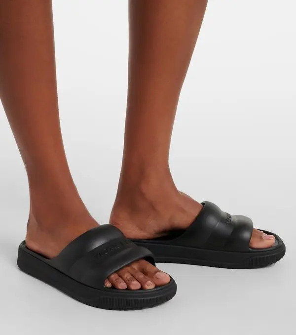 Moncler Altive Slides - Black