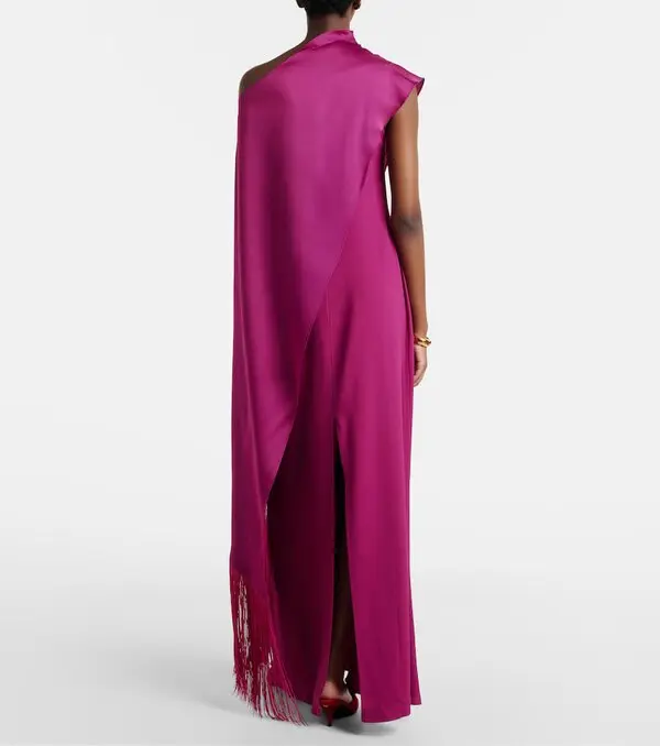 TALLER MARMO Berenson Draped Gown - Purple