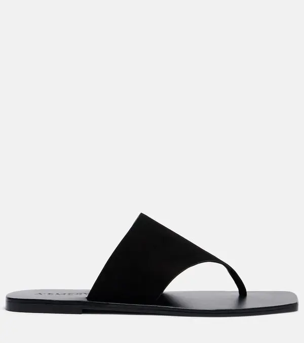 A.emery Paton Suede Thong Sandals