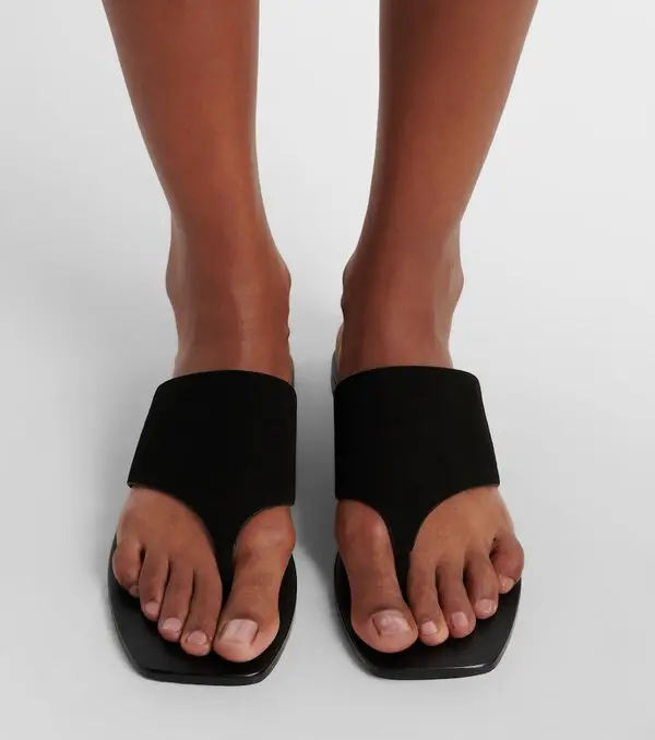 A.emery Paton Suede Thong Sandals