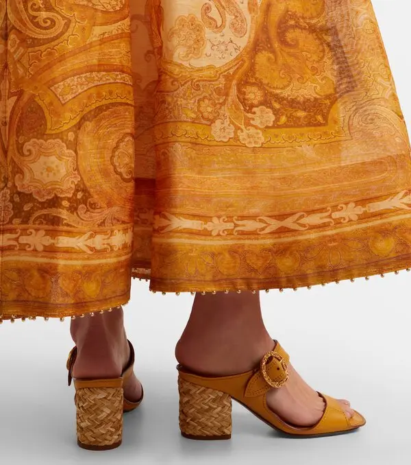 Zimmermann Talia Leather Mules