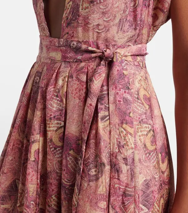 Isabel Marant Étoile Melissa Printed Maxi Dress - Pink