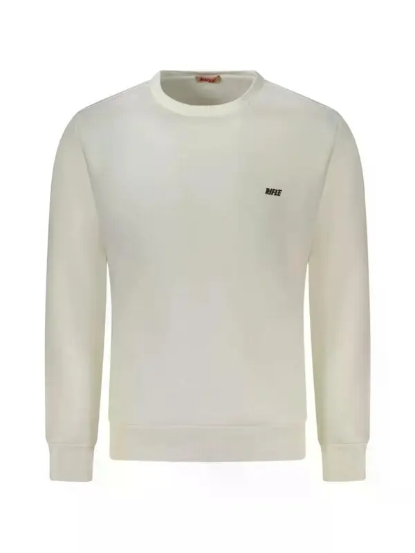 RIFLE Logo-embroidered Crew-neck Sweater